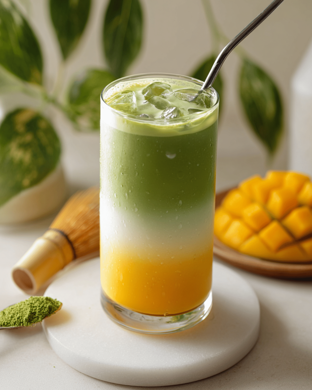 Iced Mango Matcha Latte – The Best 2025 Summer Drink