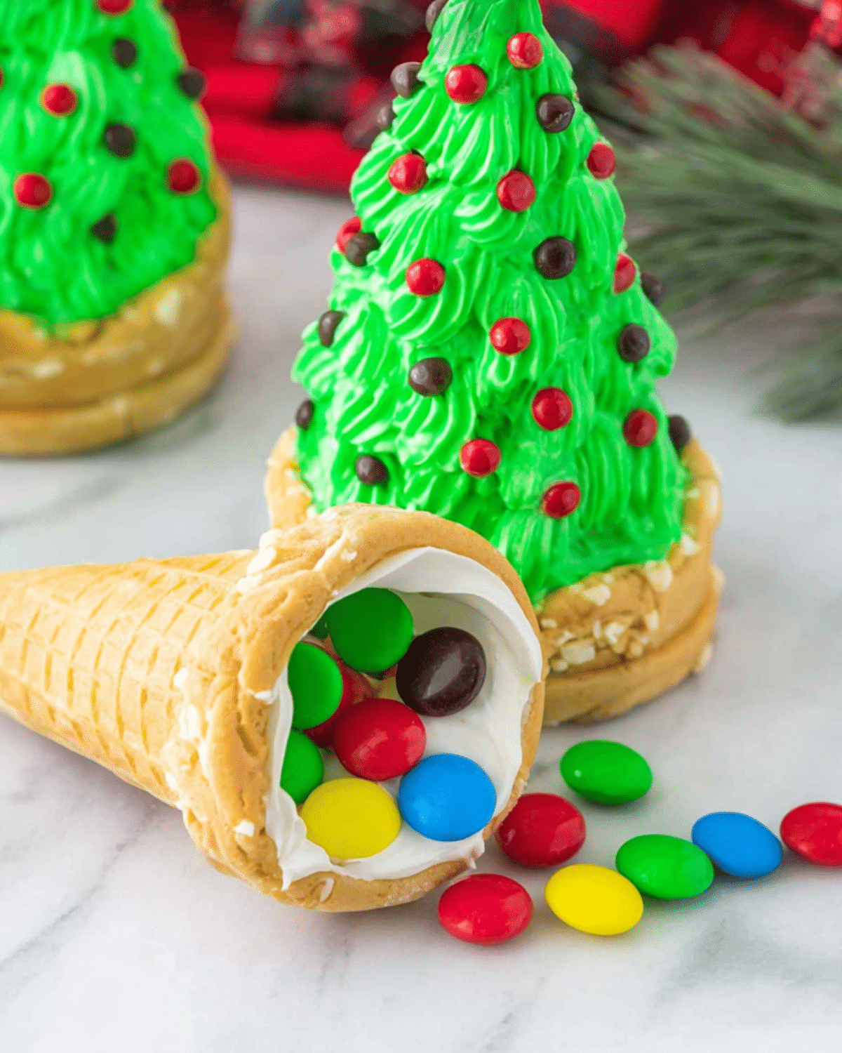 Ice Cream Cone Christmas Tree – Best Edible Holiday Craft