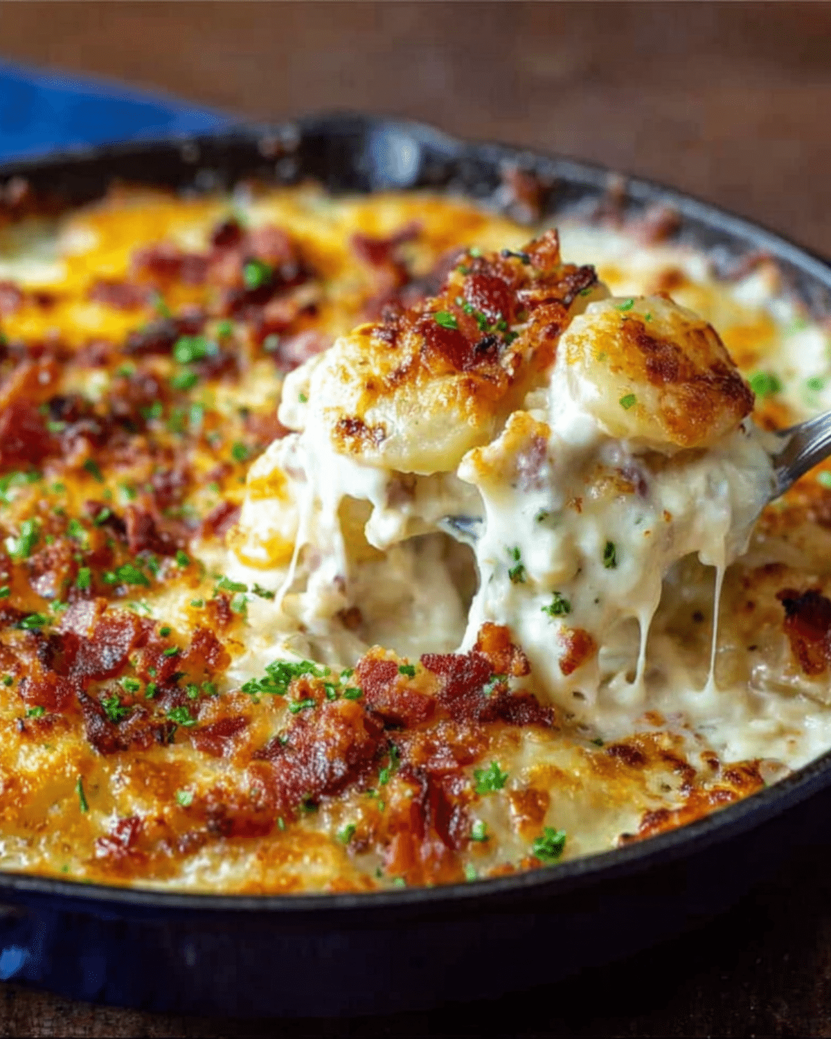 Loaded Scalloped Potatoes – The Best Cheesy Comfort Side