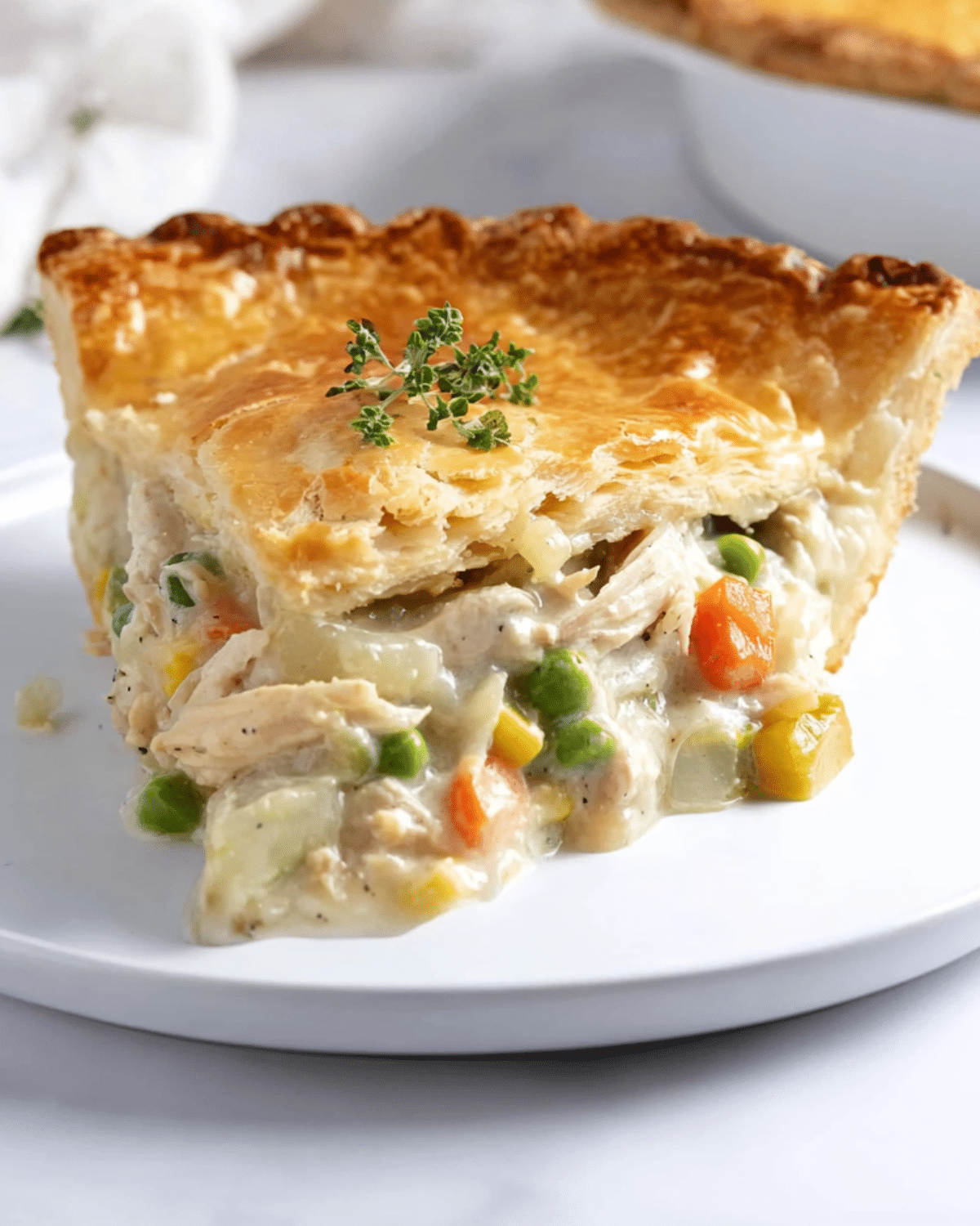 Chicken Pot Pie – The Best Ever Creamy & Flaky Recipe (2025)