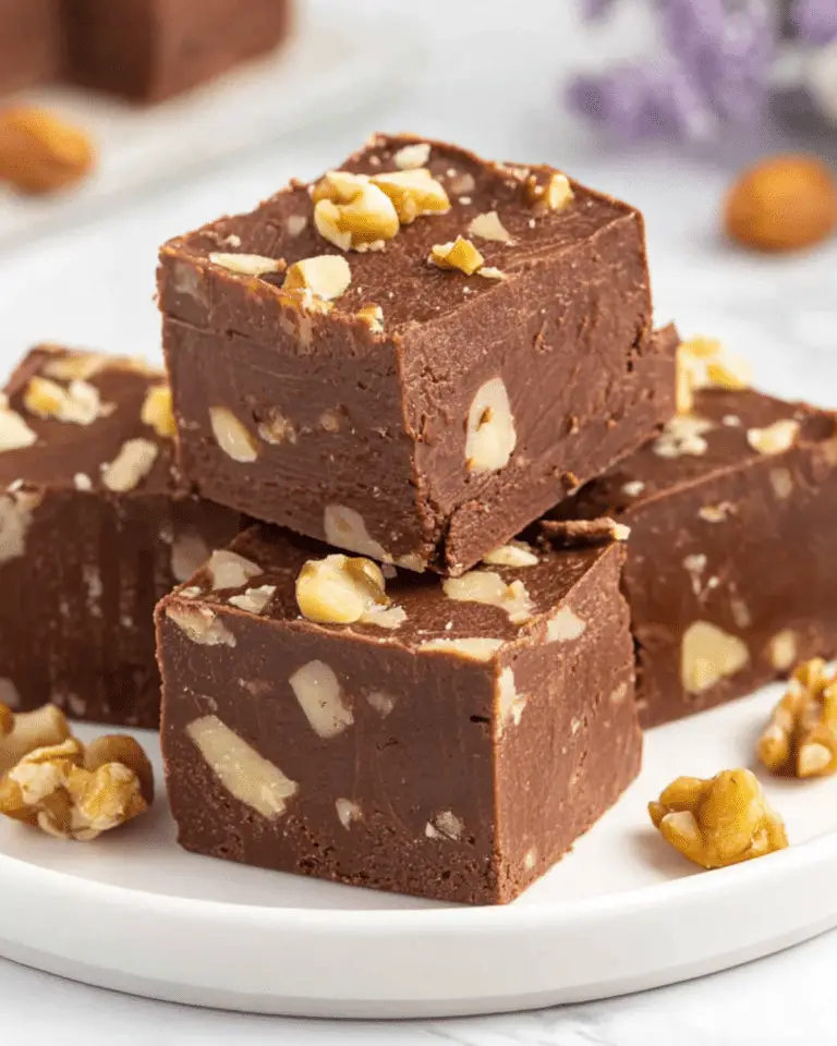 Peanut Butter Fudge Recipe – The Best 4-Ingredient Treat