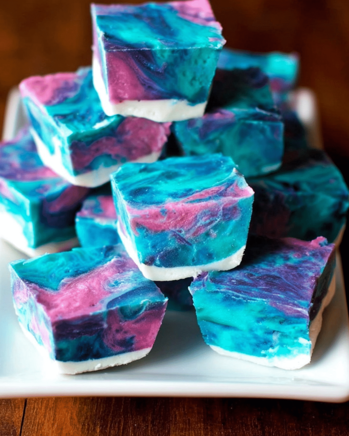 Dreamy Cotton Candy Fudge – Best 4-Ingredient Unicorn Treat