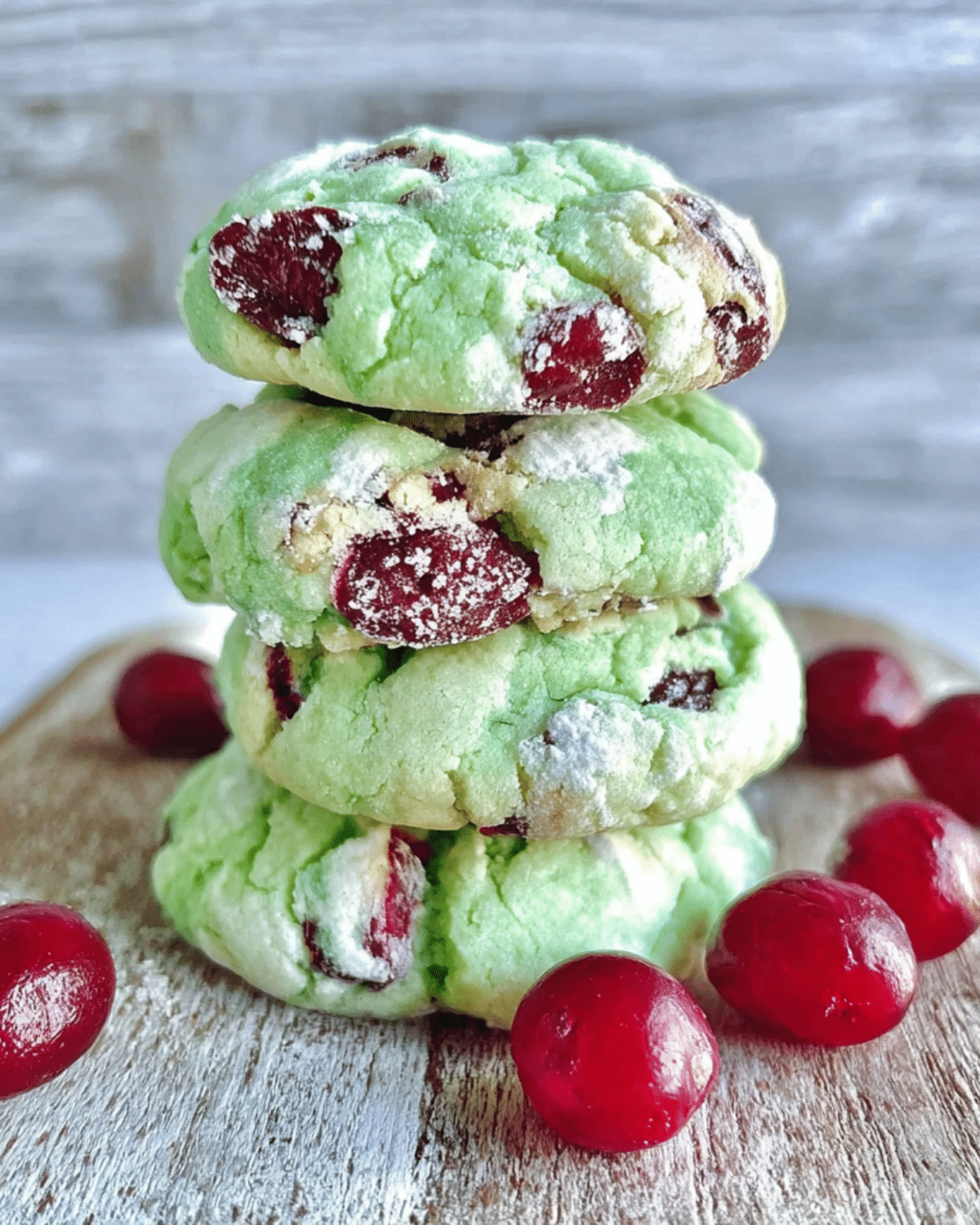 Cherry Pistachio Crinkle Cookies: A Festive Treat You’ll Fall in Love With - recipeeasily.com