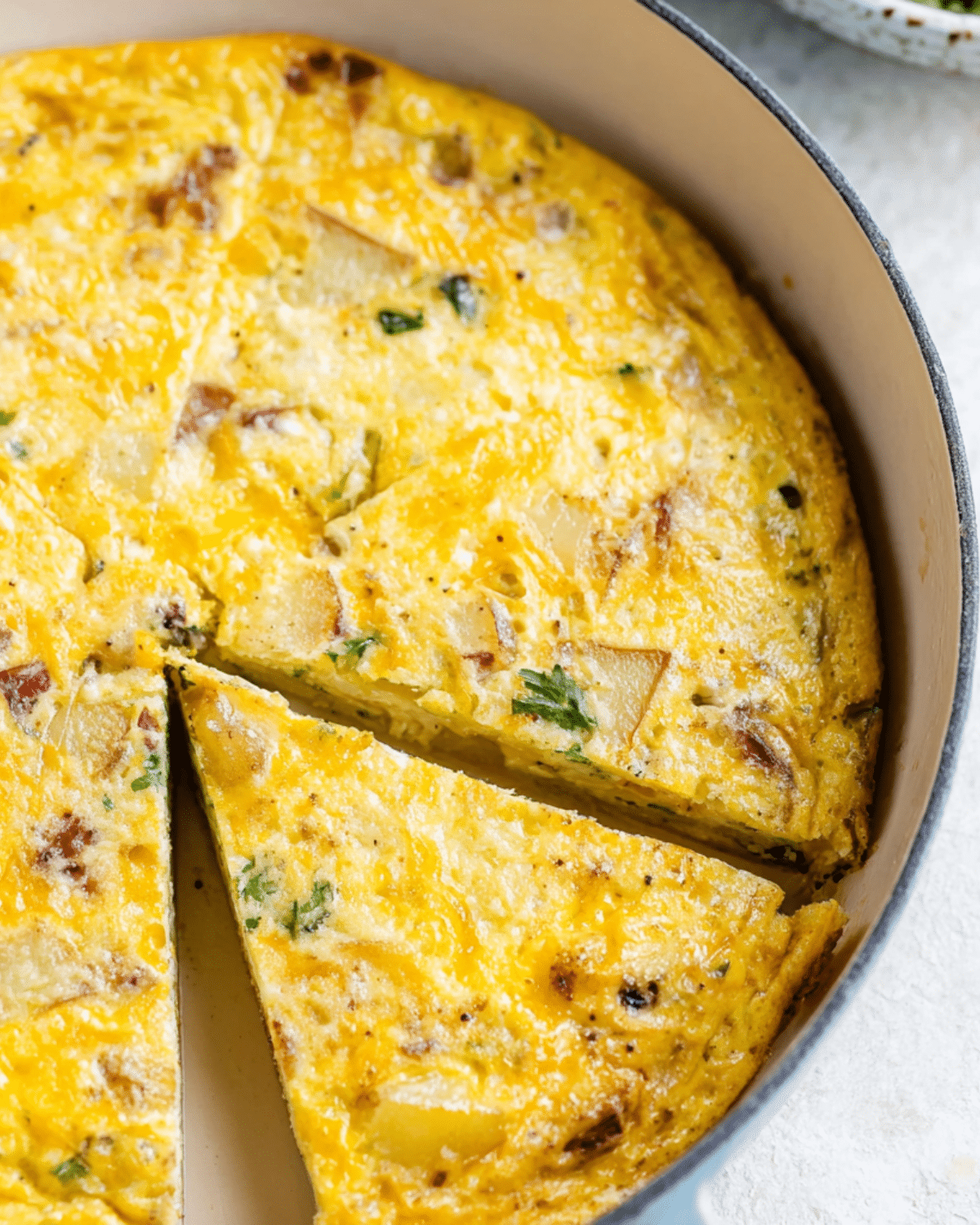 Healthy Potato Frittata – The Best Breakfast (30 Minutes)