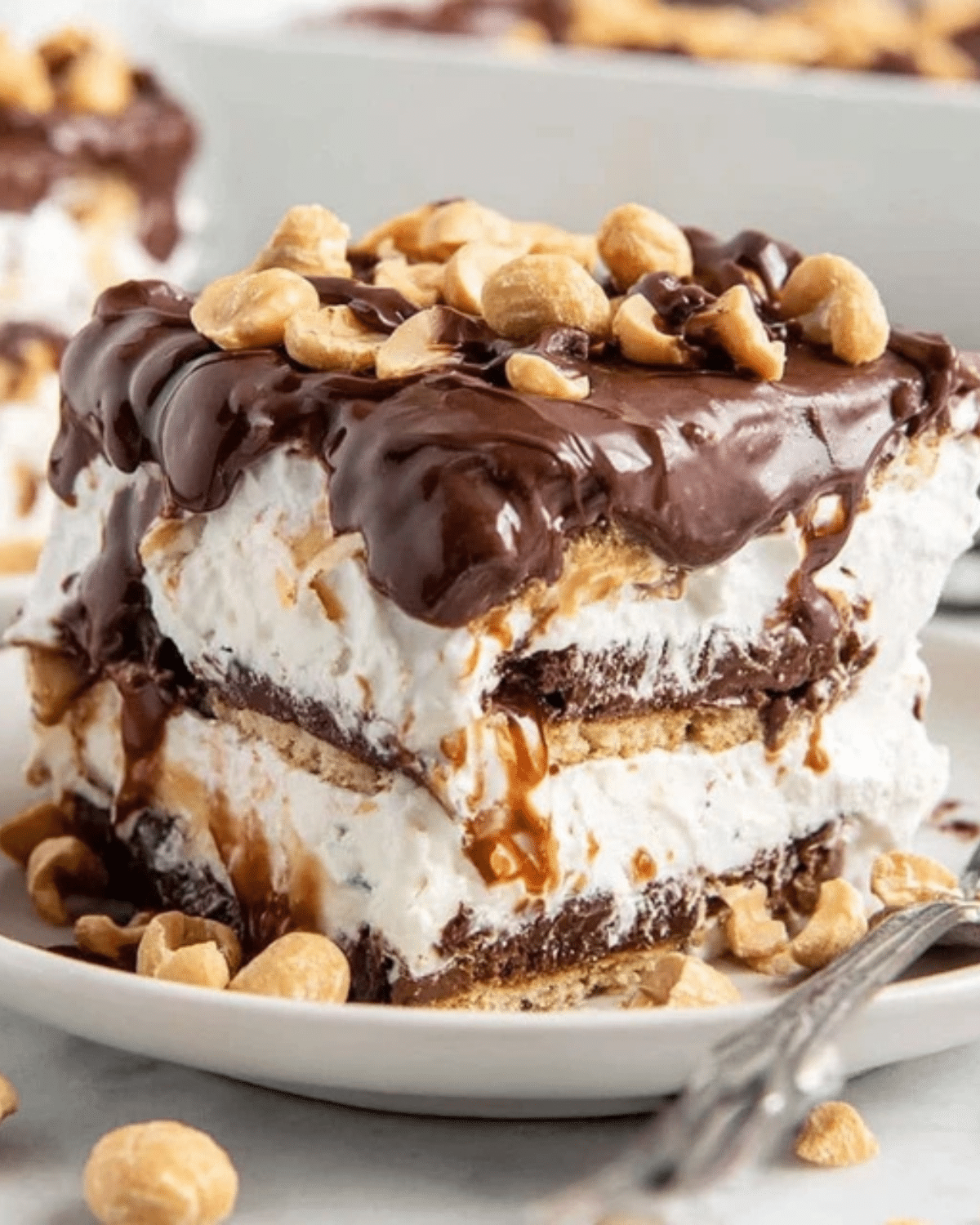 Buster Bar Ice Cream Cake – Easy No-Bake Treat