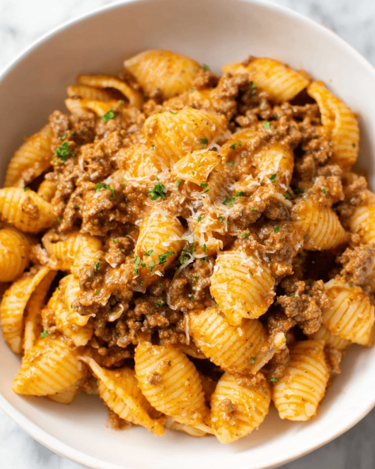 Creamy Beef and Shells – The Best Easy Comfort Pasta Recipe