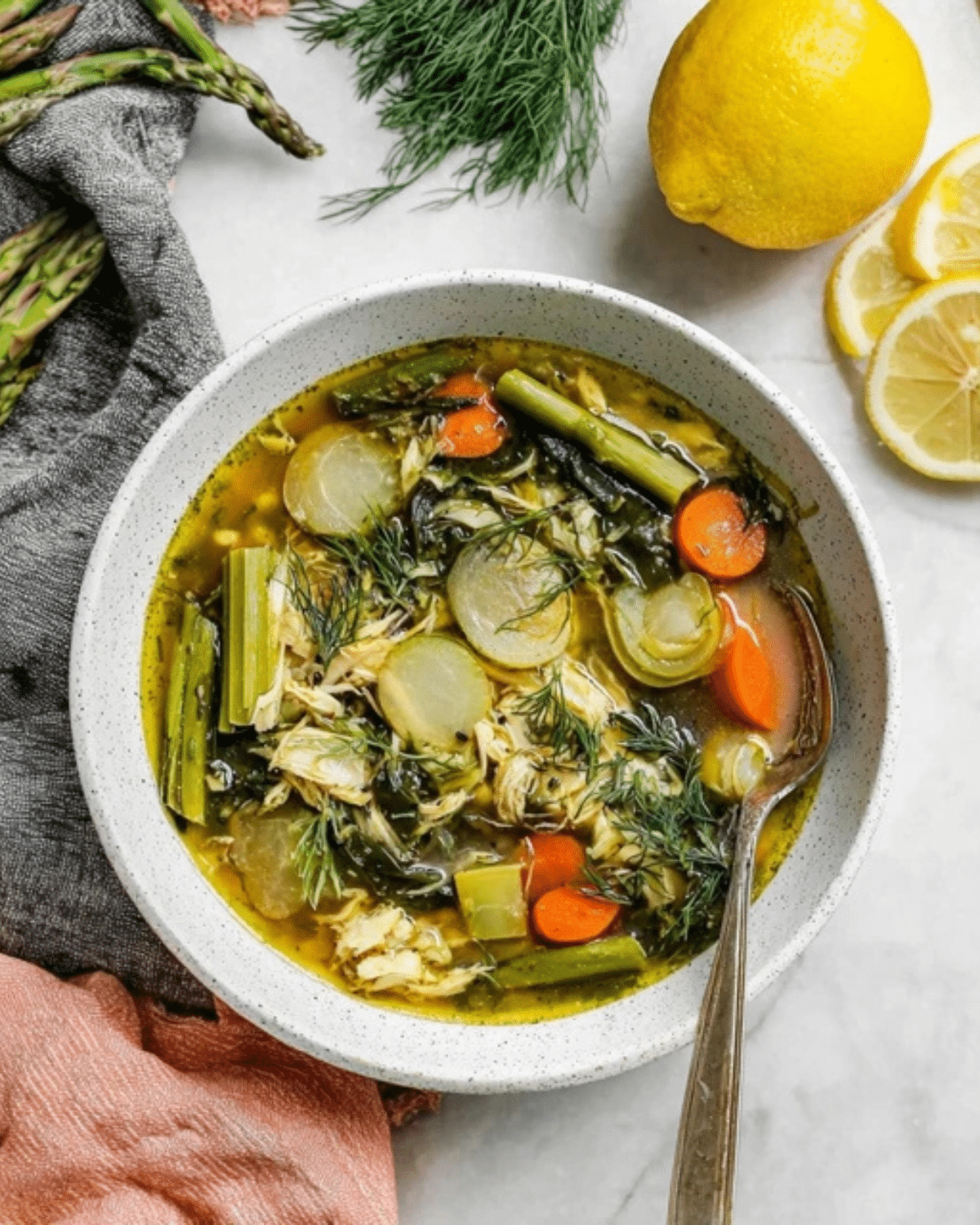One Pot Spring Vegetable Soup: The Best Easy 7-Step Recipe