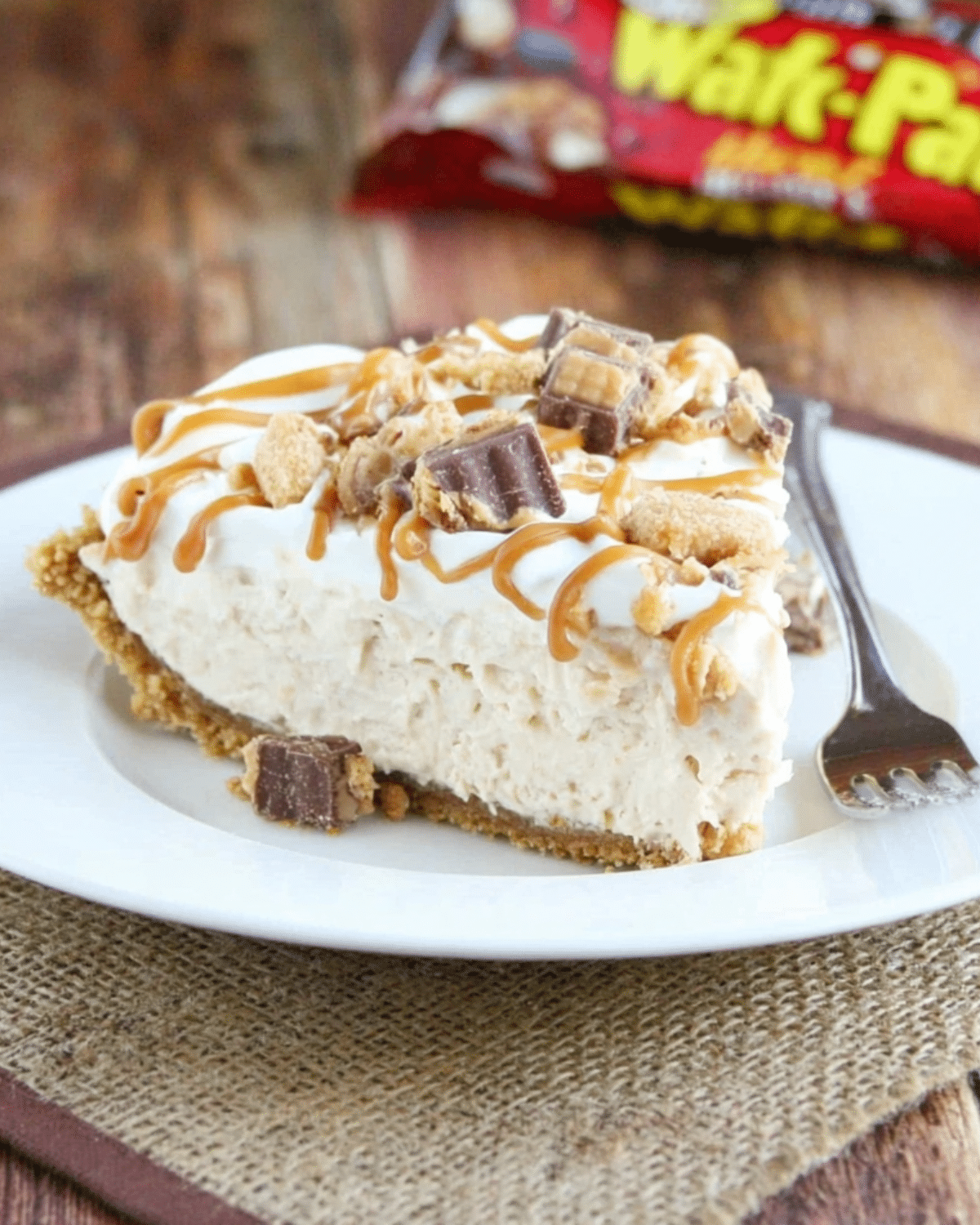 Peanut Butter Whatchamacallit Pie – The Best No-Bake Dessert