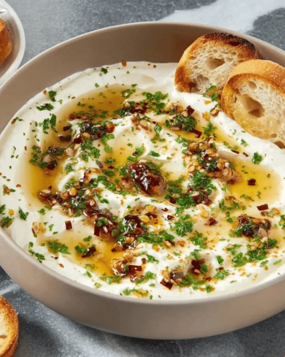 Whipped Ricotta Dip with Hot Honey – Easy Party Appetizer