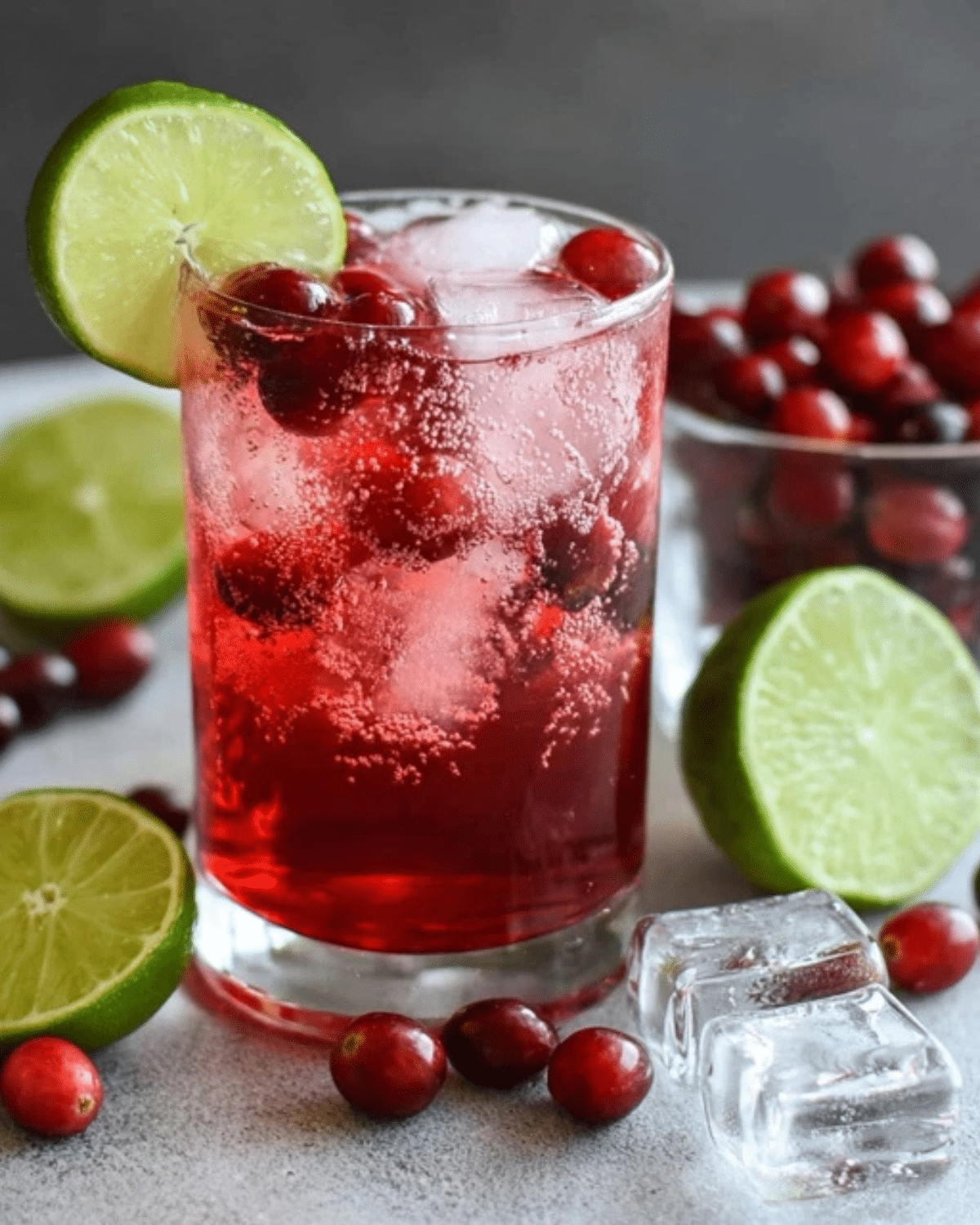 Cranberry Lime Fizz Mocktail – Best 5-Min Recipe