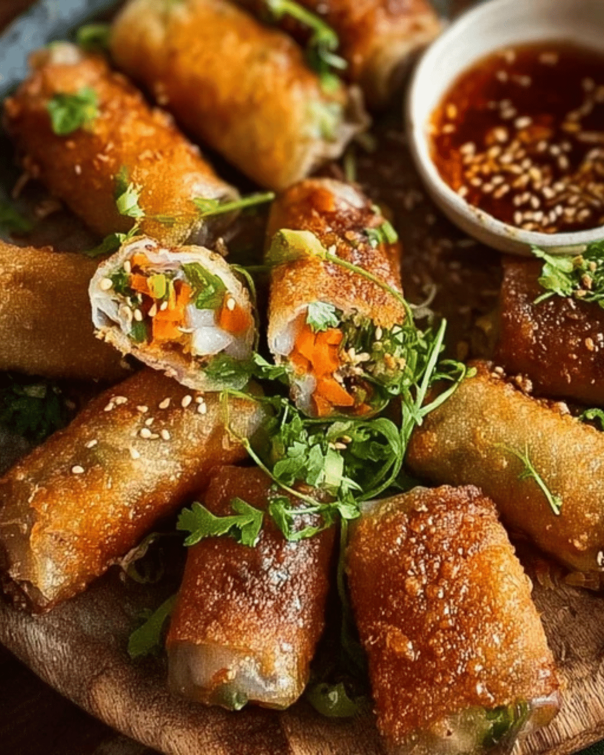 Crispy Rice Paper Spring Rolls – 5 Easy Steps