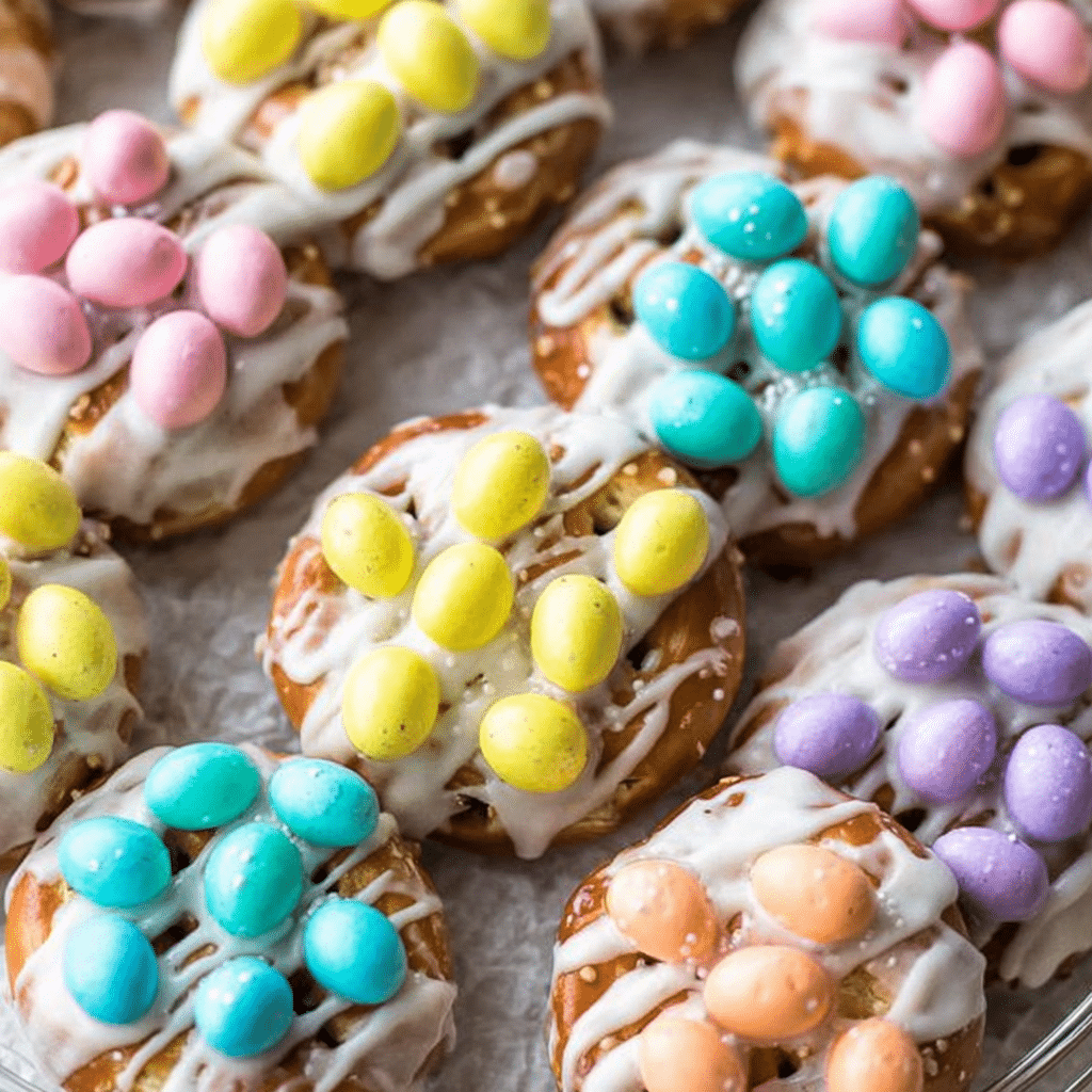 Easter Pretzel Hugs Easy Sweet Salty Treat