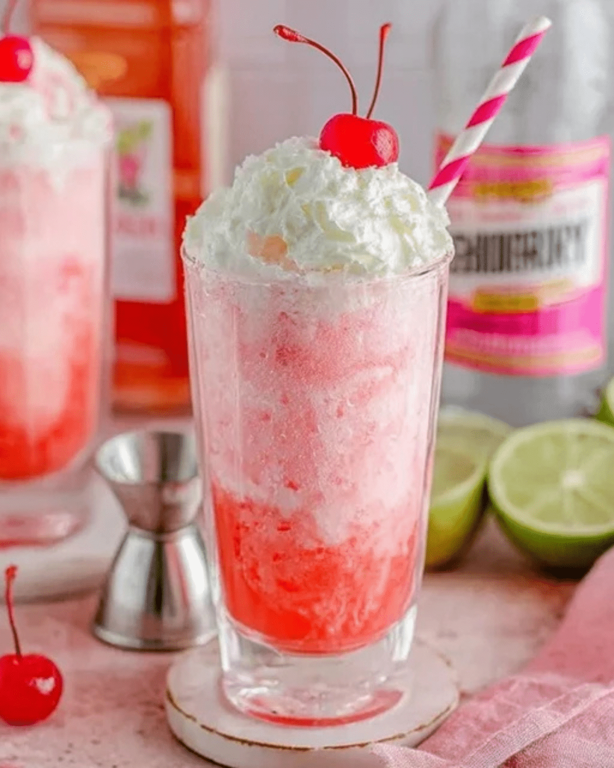 Boozy Shirley Float: Easy Creamy Dessert Drink Recipe