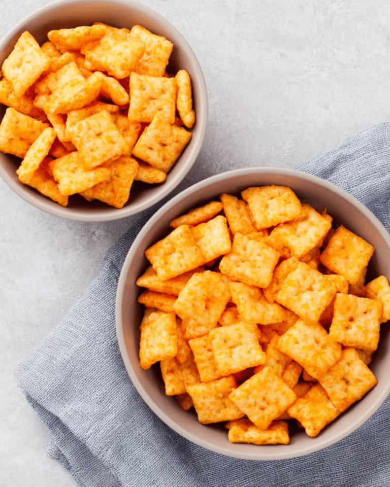 Homemade Cheez-Its: Easy Crispy Cheesy Snack Recipe