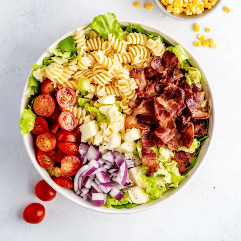Damn Good BLT Pasta Salad: Easy Creamy Recipe