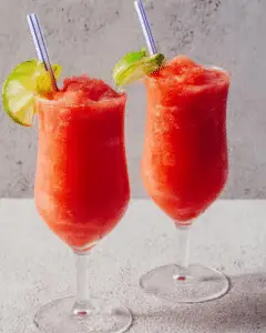 Frozen Watermelon Spritz – Refreshing Non-Alcoholic Summer Drink