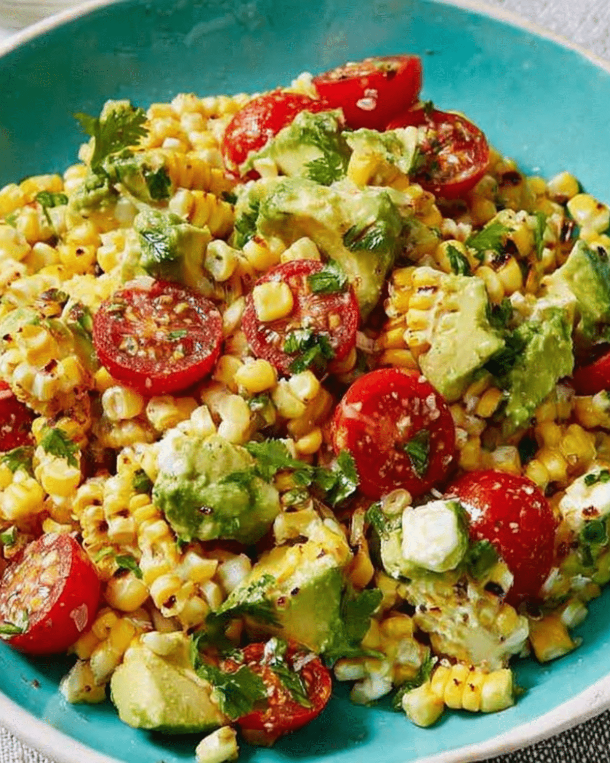 Grilled Corn Salad with Avocado: Fresh, Healthy Summer Favorite